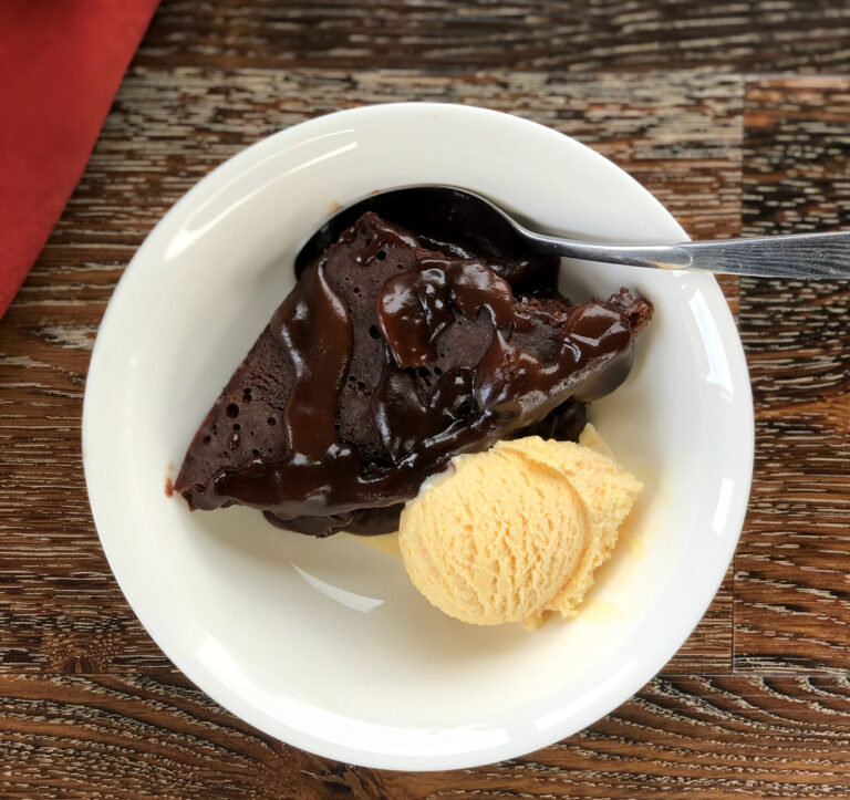 Slow Cooker Chocolate Self-Saucing Pudding | Just Slow Cooker Recipes