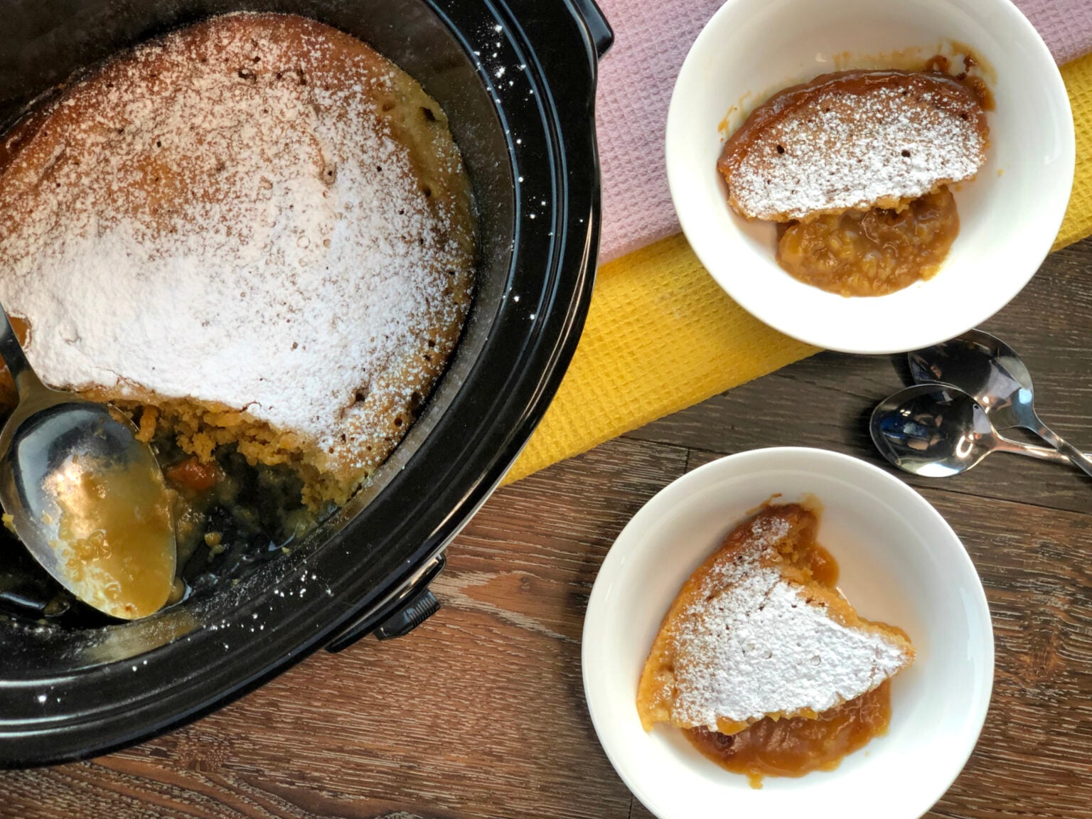 Slow Cooker Butterscotch Self Saucing Pudding - Just Slow Cooker Recipes